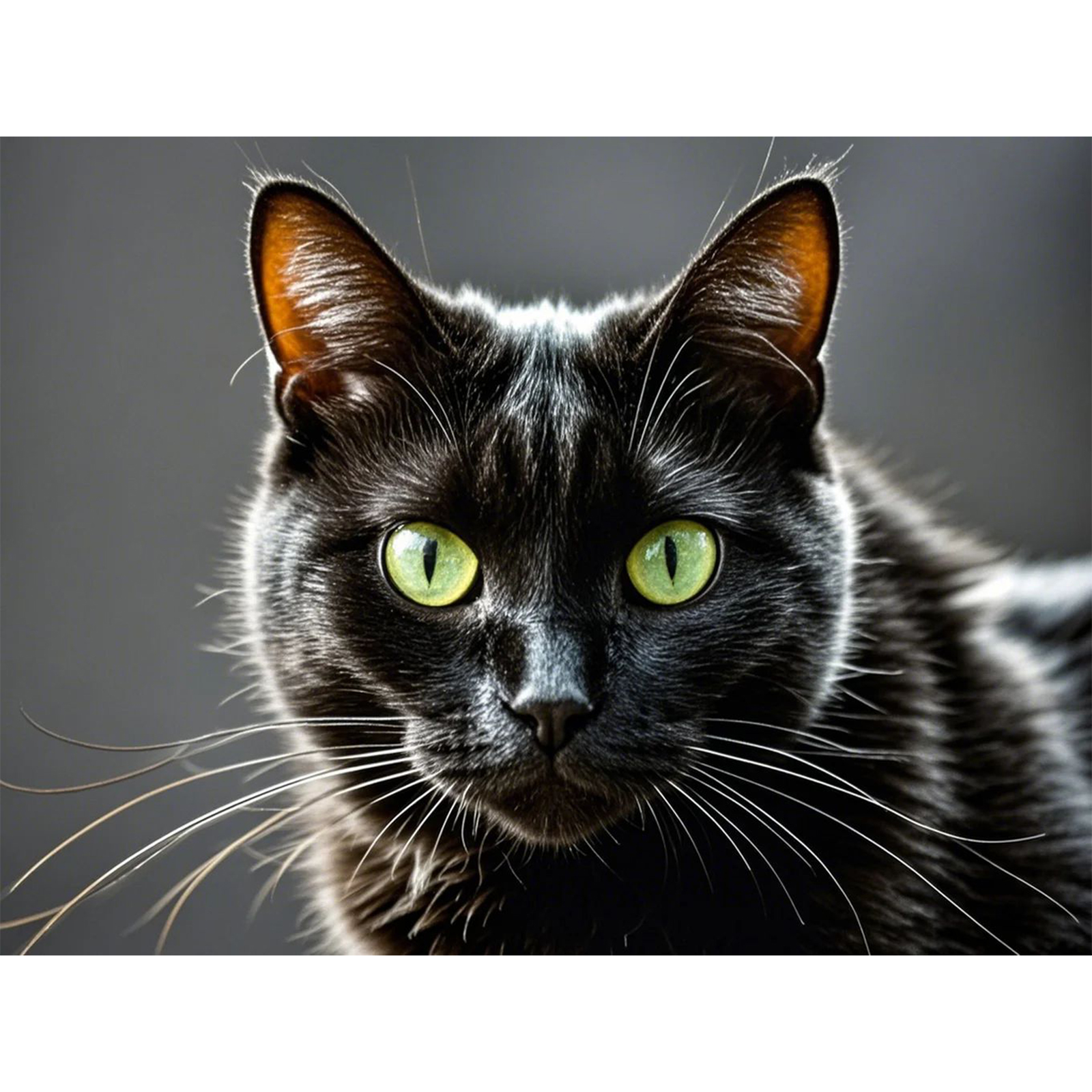 Black Cat Diamond Dots Painting DIY Kits 5D Diamond Art Full Round ...