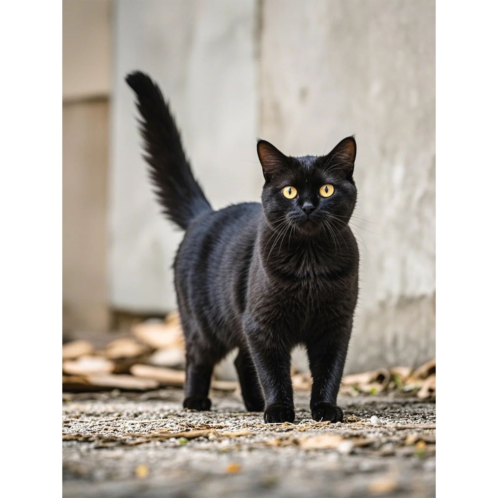 Black Cat Diamond Painting DIY Kits 5D Diamond Art Full Round Drill ...