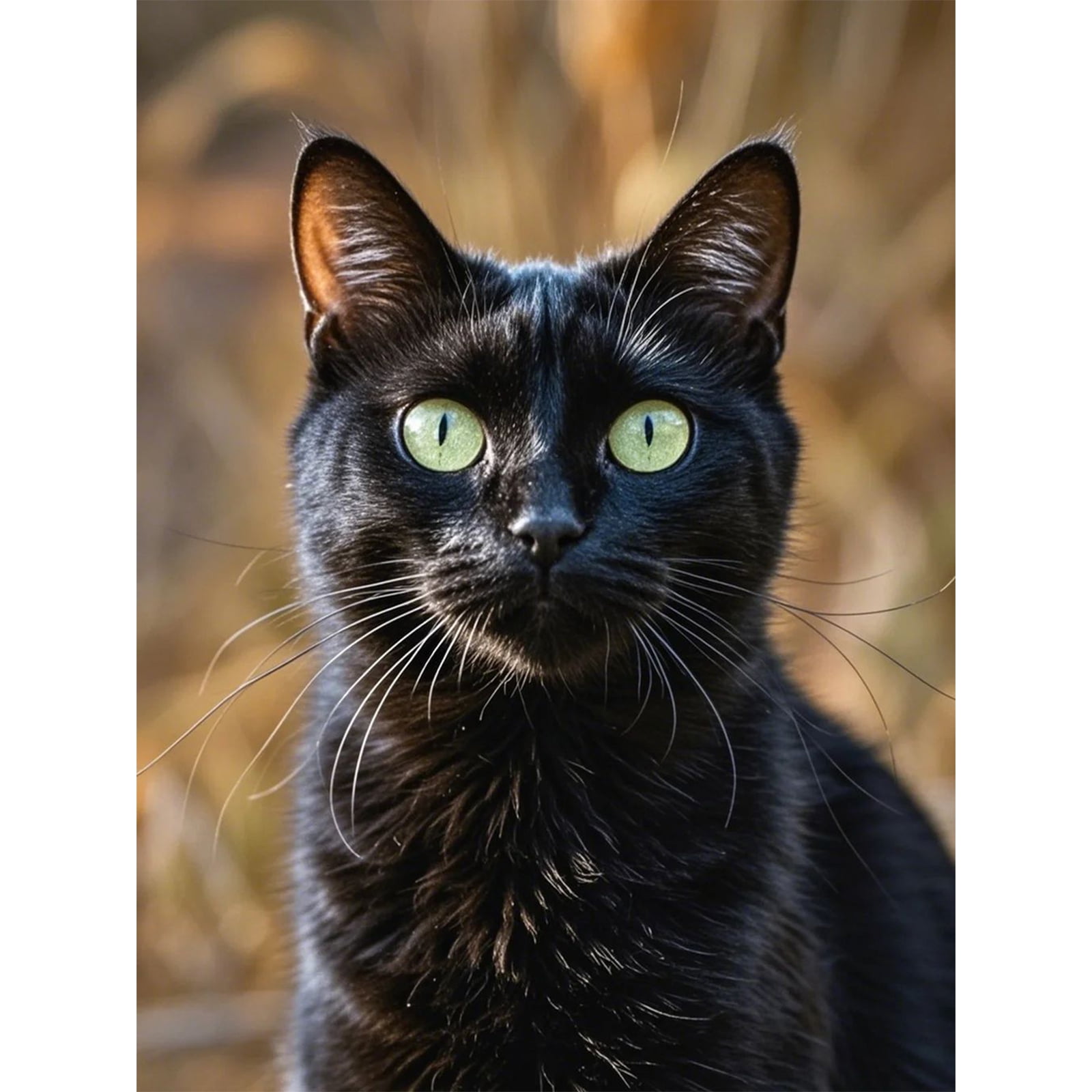 Black Cat Diamond Painting DIY Kits 5D Diamond Art Full Round Drill ...