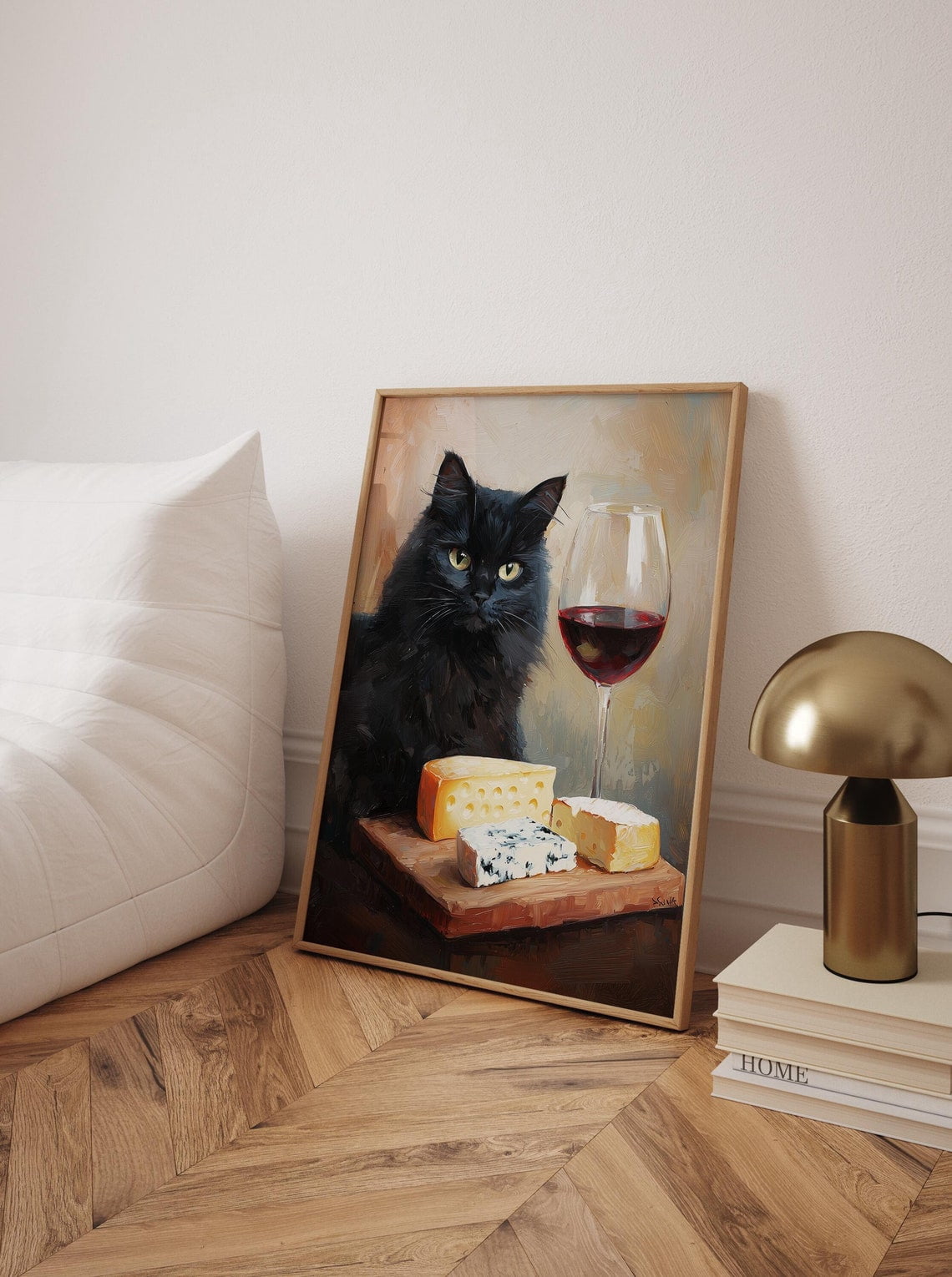 Black Cat Drinking Wine Trendy Bar Wine Bar Cart Minimalist Cute ...