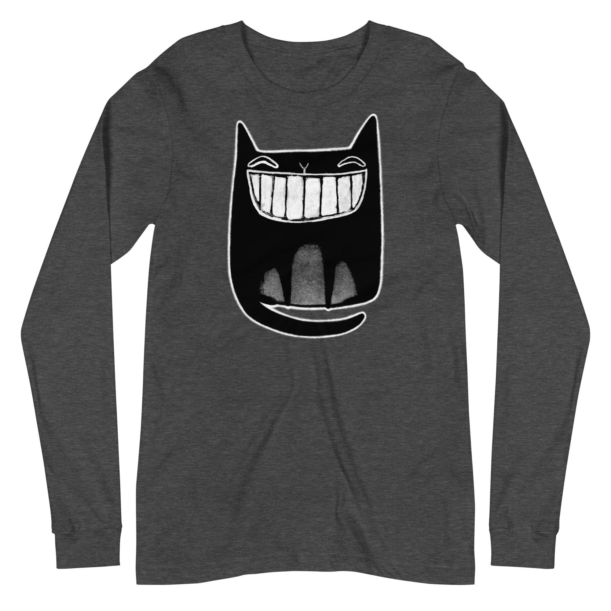 Black Cat Folk Art Cute Kitty Gothic Birthday Housewarming Gift Quirky ...