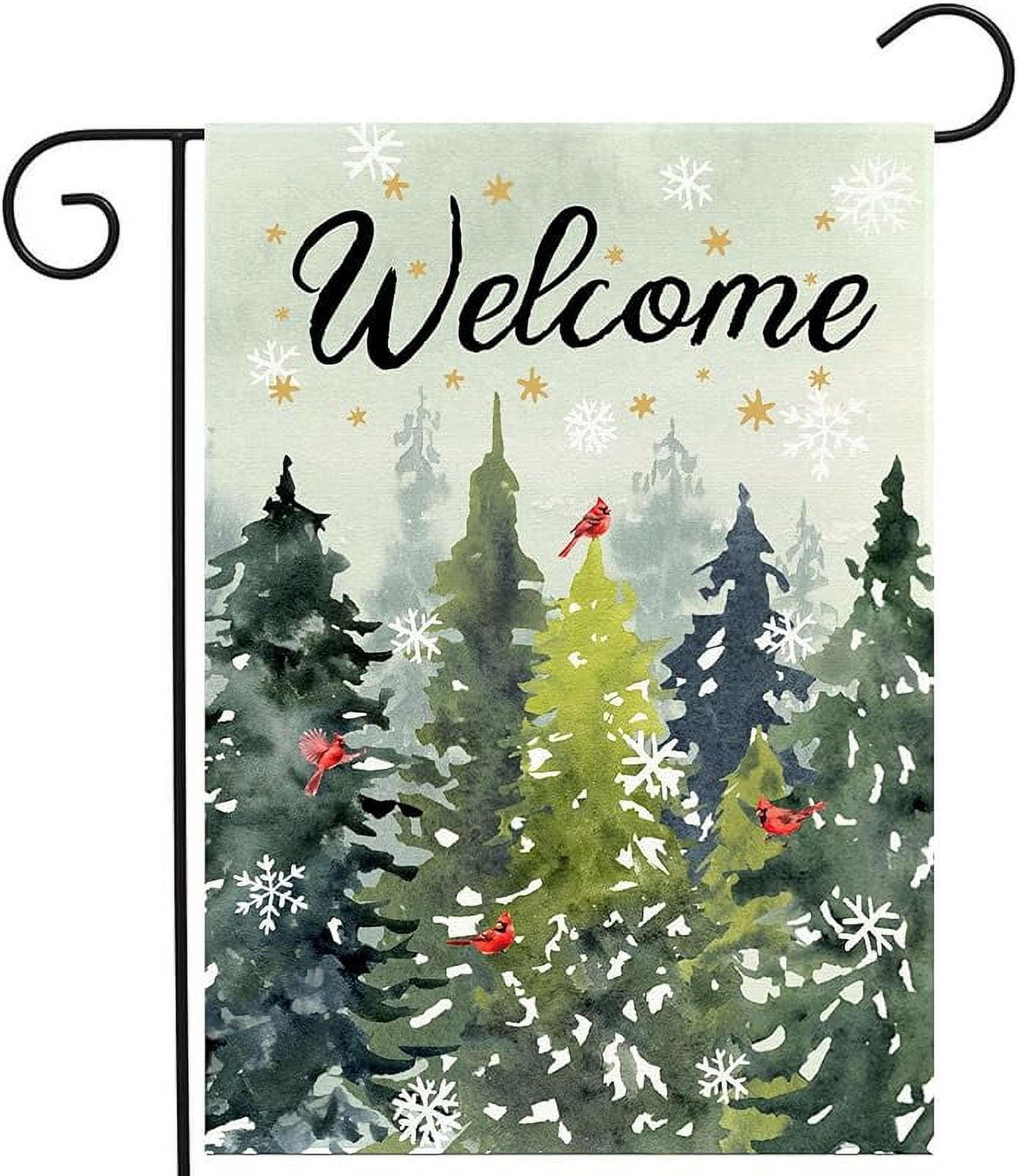 Pumpkin Garden Flag Fall Welcome Flags for Outside Autumn Flag 12x18 ...