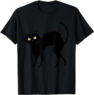Black Cat Halloween - Black Cats T-Shirt - Walmart.com