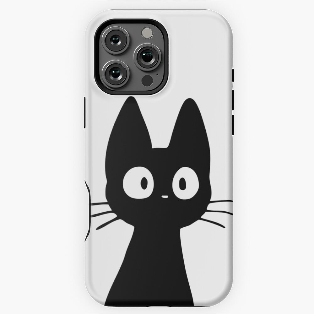 Black Cat JiJi Phone Case for iPhone 16 15 14 13 12 11 Pro Max M5909573 ...