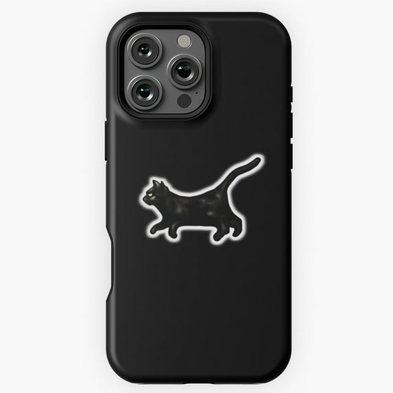 Black Cat Phone Case for iPhone 16 15 14 13 12 11 Pro Max M5909082 ...