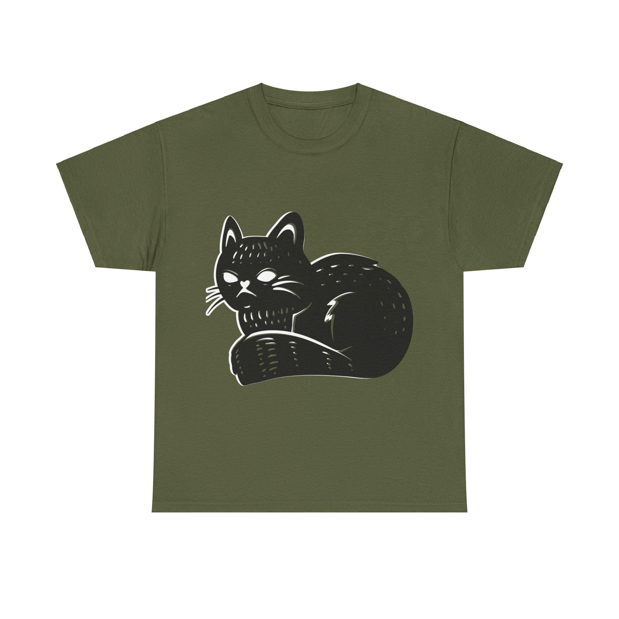Black Cat Plus Size Women Heavy Cotton Tee T-Shirt - Walmart.com