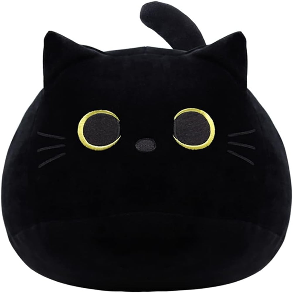Black Cat Plush Toy, Cute Black Cat Stuffed Animals,40cm - Walmart.com