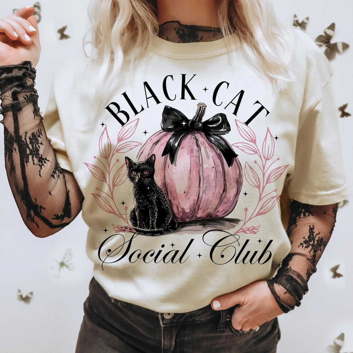 Black Cat Social Club Shirt, Ghots Cat Shirt, Retro Shirt, Trending ...