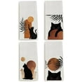 Black Cats Art Kitchen Towels Dish Towels Set of 4, Mid Century ...
