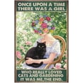 Black Cats & Flowers 500 Piece Jigsaw Puzzle for Adults, Whimsical ...