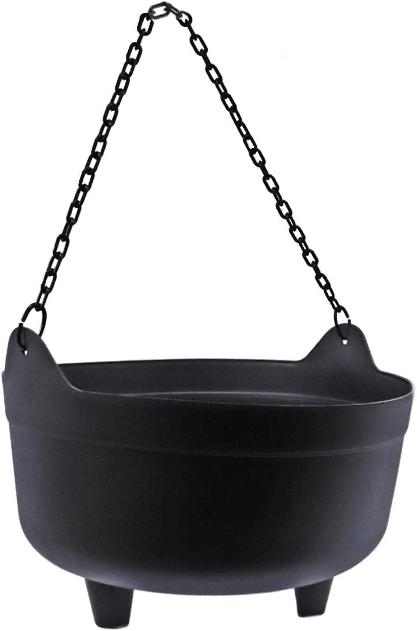 Black Cauldron - Great Decor, Parties, Trick or Treat Candy Bucket ...