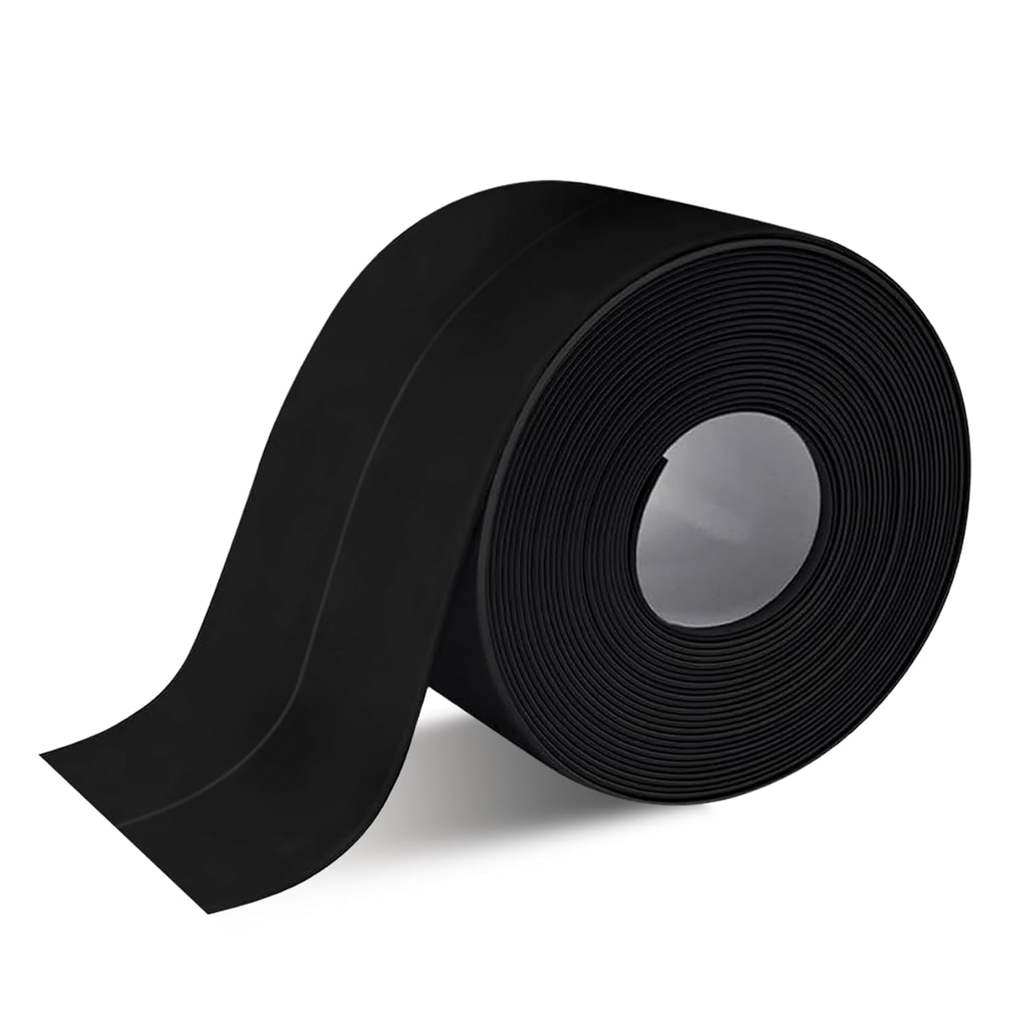 Black Caulk Tape, Bathroom Caulking Silicone Waterproof for Shower ...