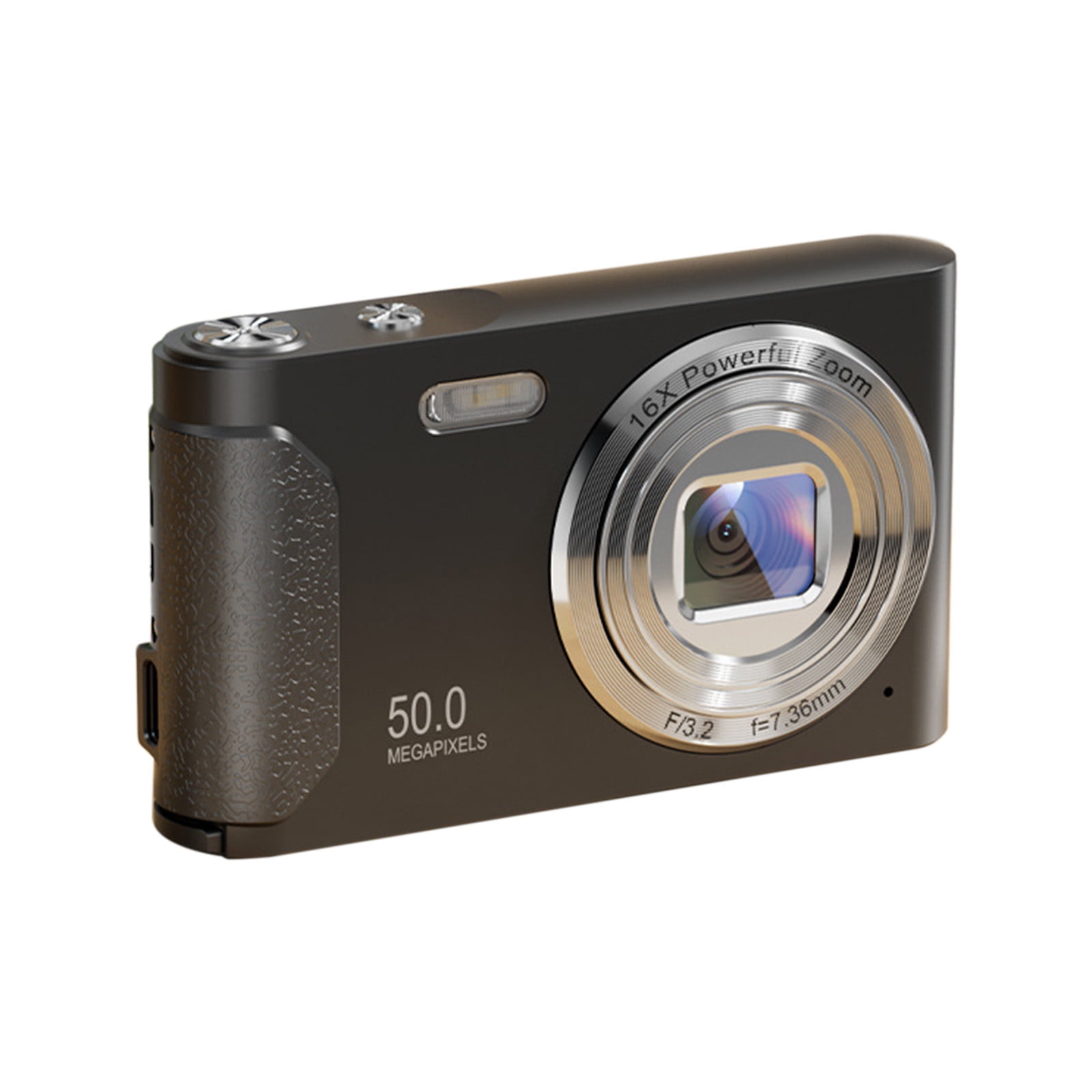 Black Ccd High Definition Macro Digital Camera 16X Zoom 2.4 Inch Screen ...