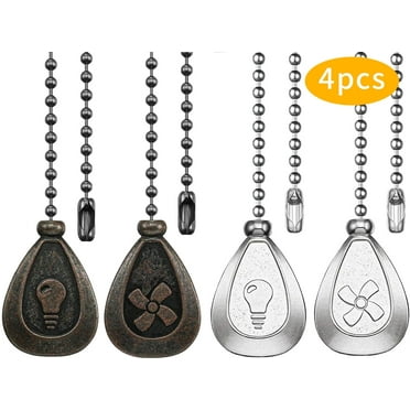 Ceiling Fan Pull Chain Decorative Ornaments Extension for 13.6 Inch Fan ...