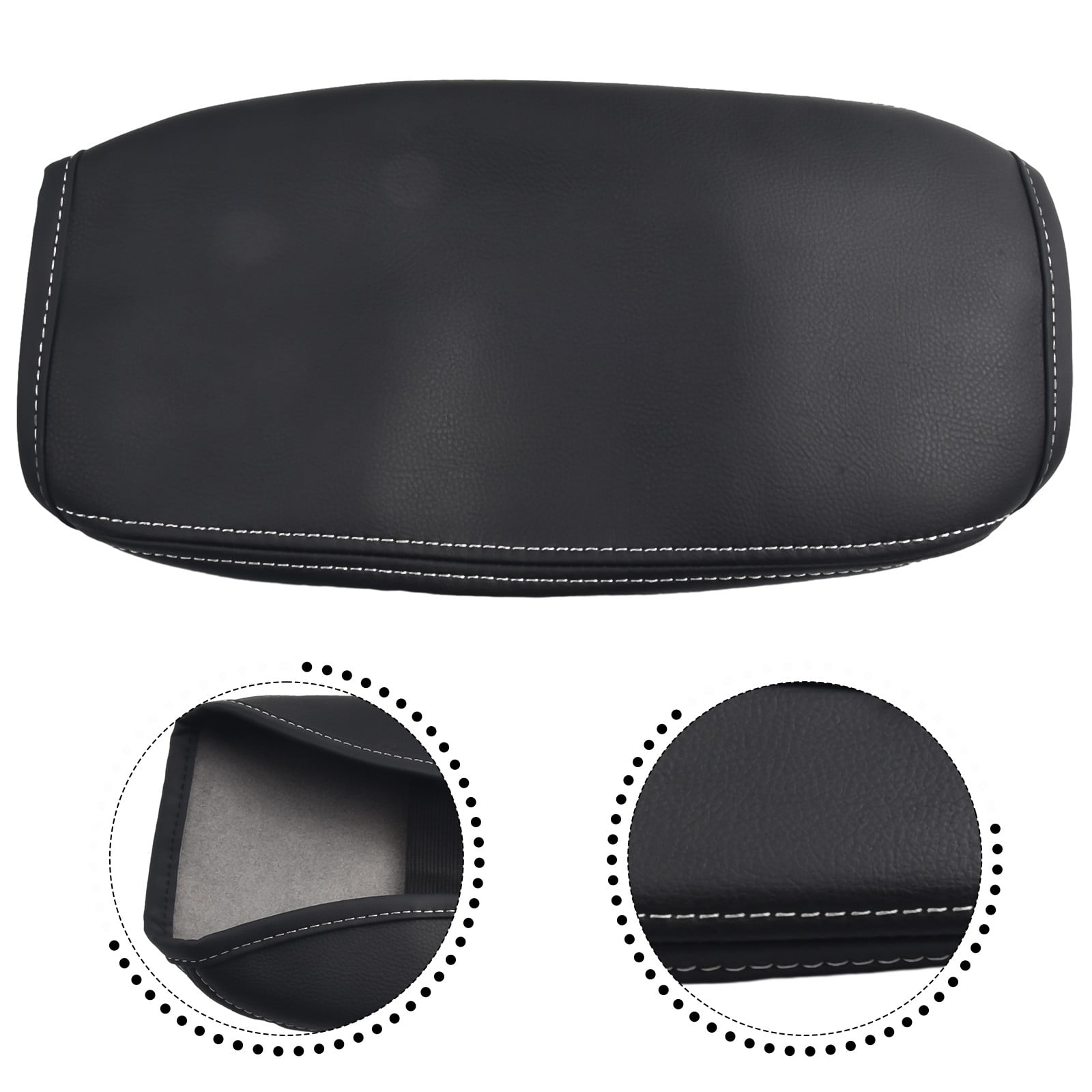 Black Center Console Lid Armrest Cover For Forester 2019-2023 ...