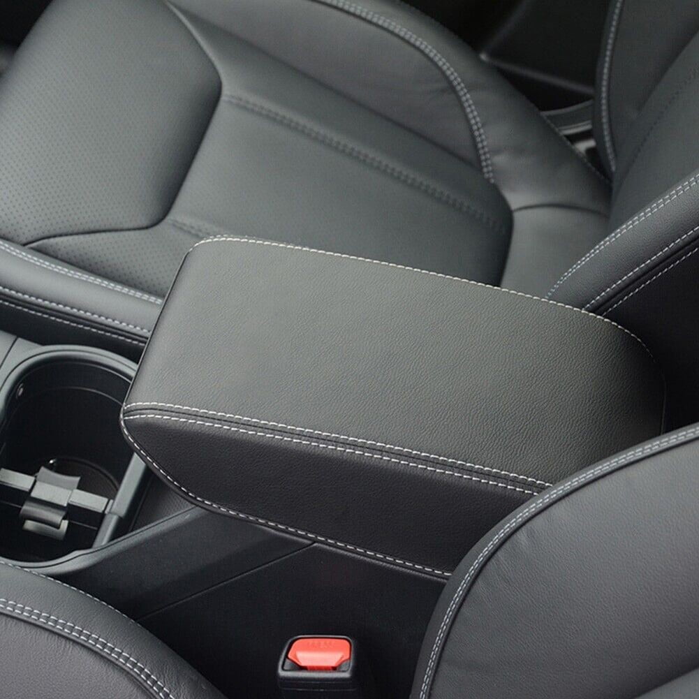 Black Center Console Lid Armrest Cover for Forester 2019-2023 ...