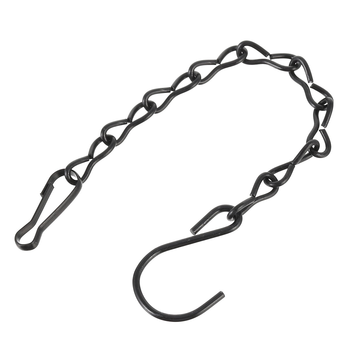 Black Chain 6 Pieces Hook Chains Hanging for Bird Feeder Plant Hanger ...