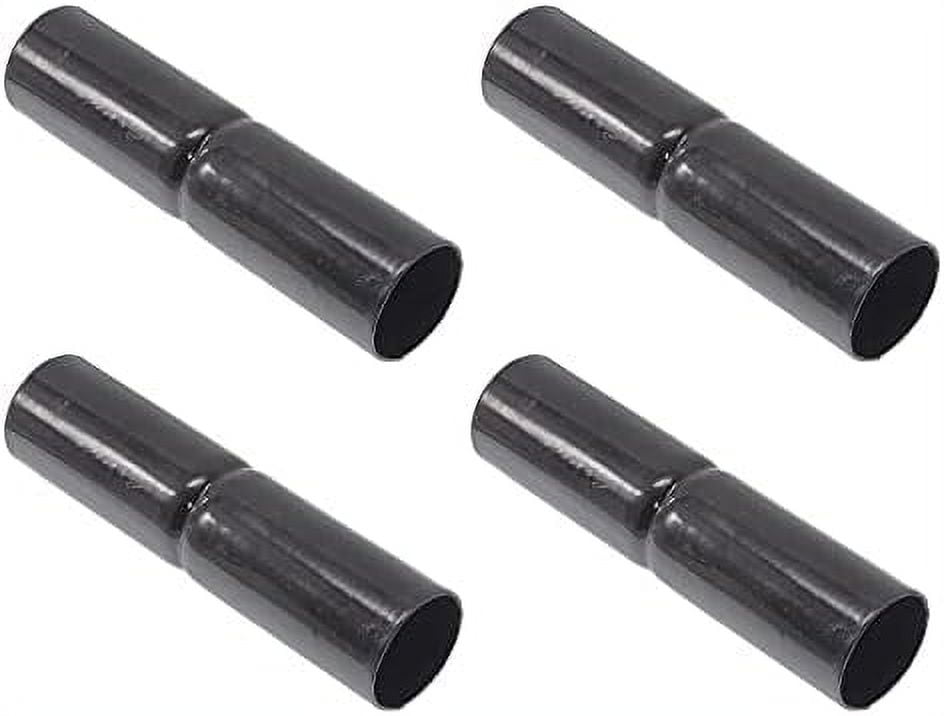 Black Chain Link Fence 1 3/8" x 6" Heavy-Duty Top Rail Fence Sleeve ...