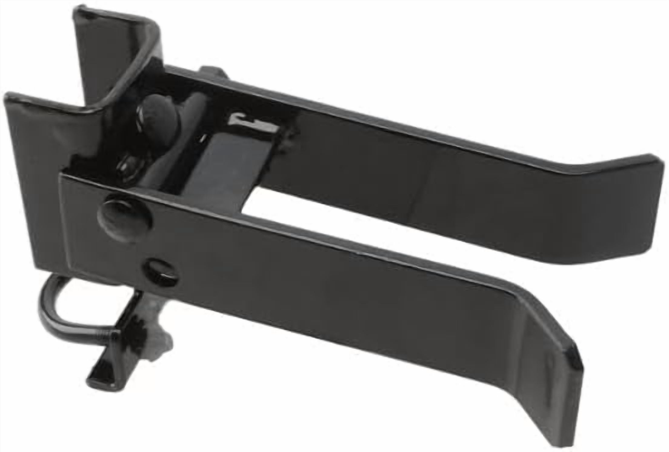 Black Chain Link Fence Commercial Single Gate Latch for 2 1/2" (2 3/8 ...