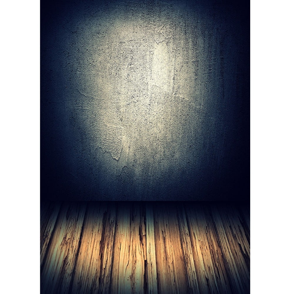 Black Chalkboard Photography Background Wooden Floor Backdrops Portrait ...