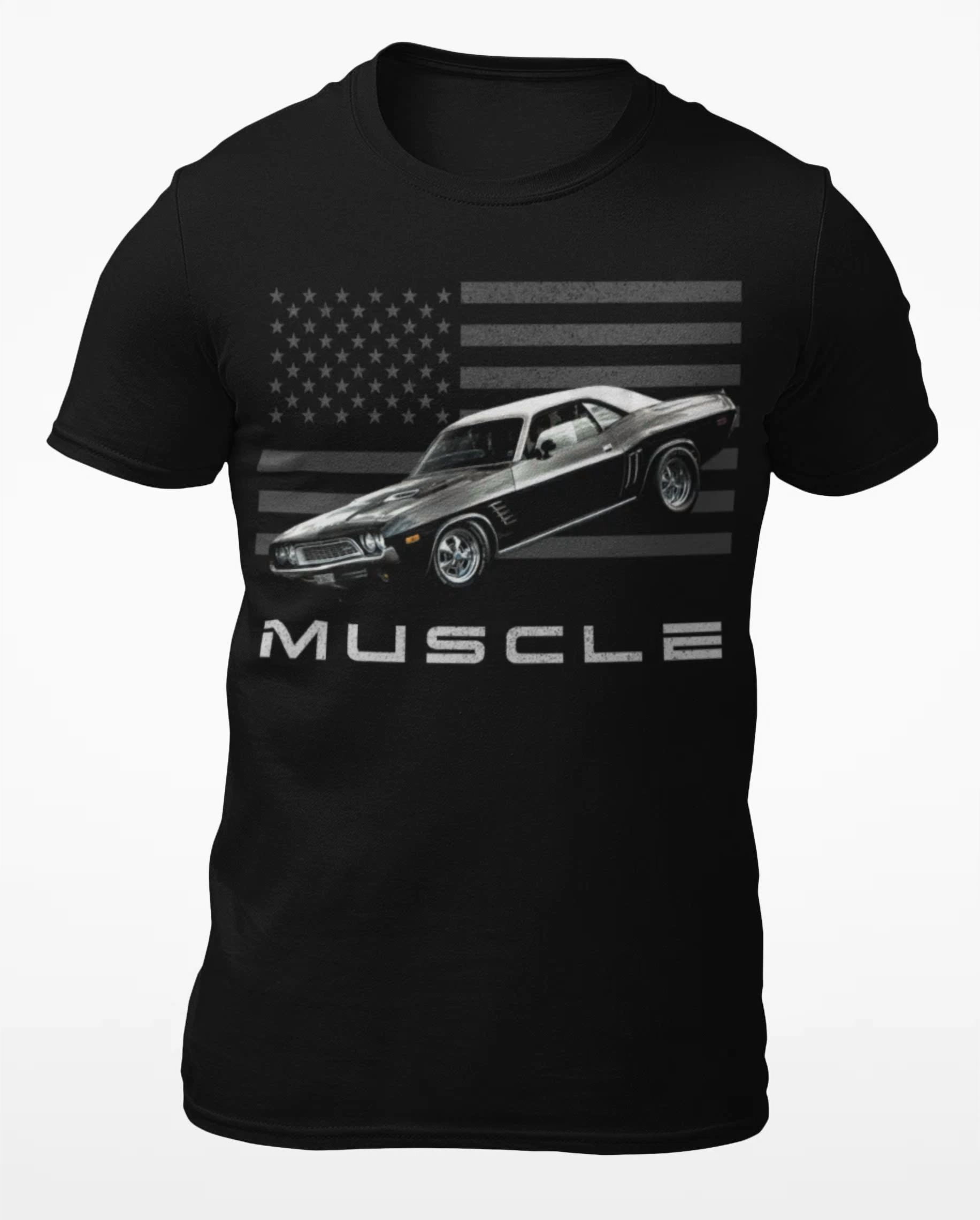 Black Challenger American Muscle Car Owner Gift Short-Sleeve Unisex T ...