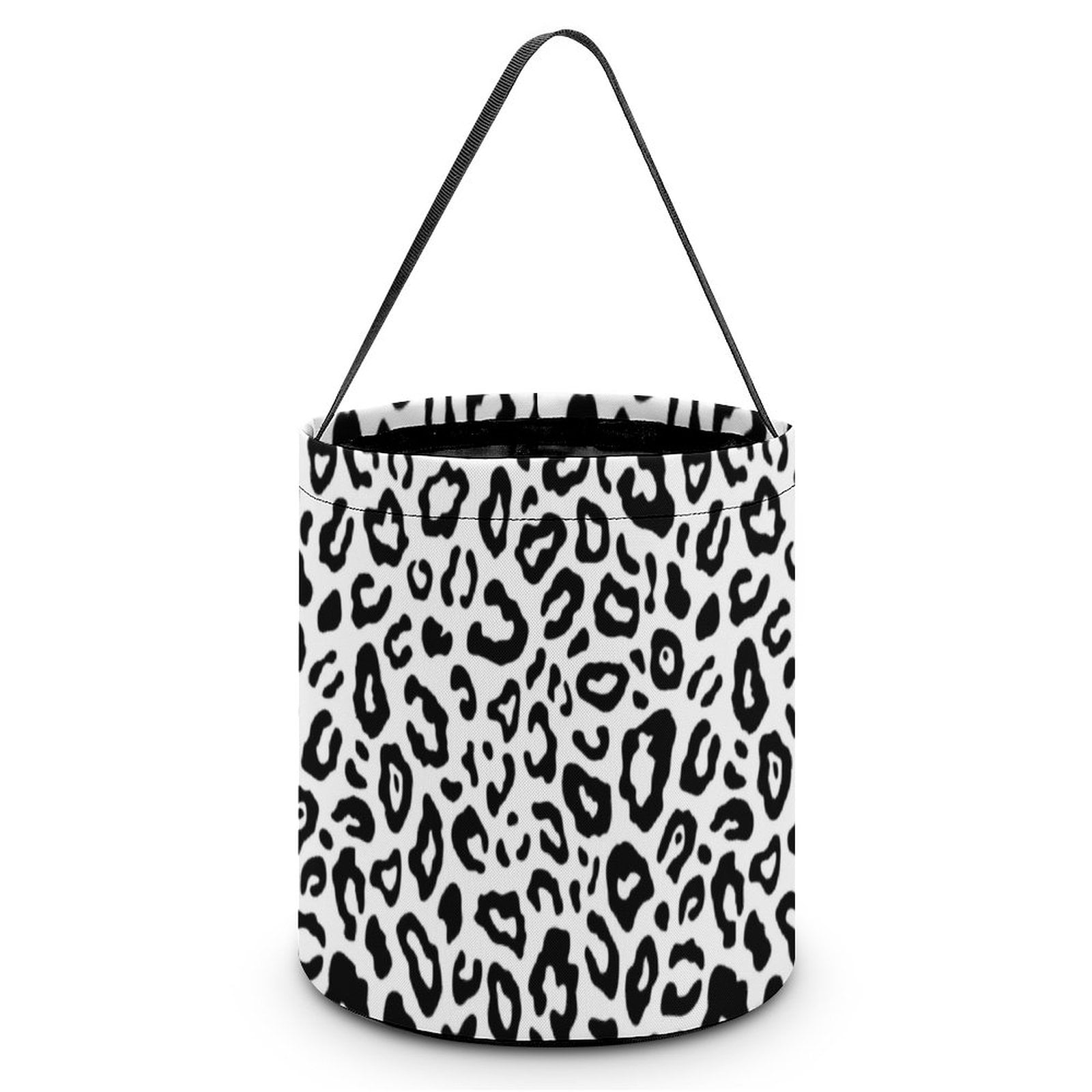 Black Cheetah Leopard Print Halloween Treat Bags for Trick Or Treat ...