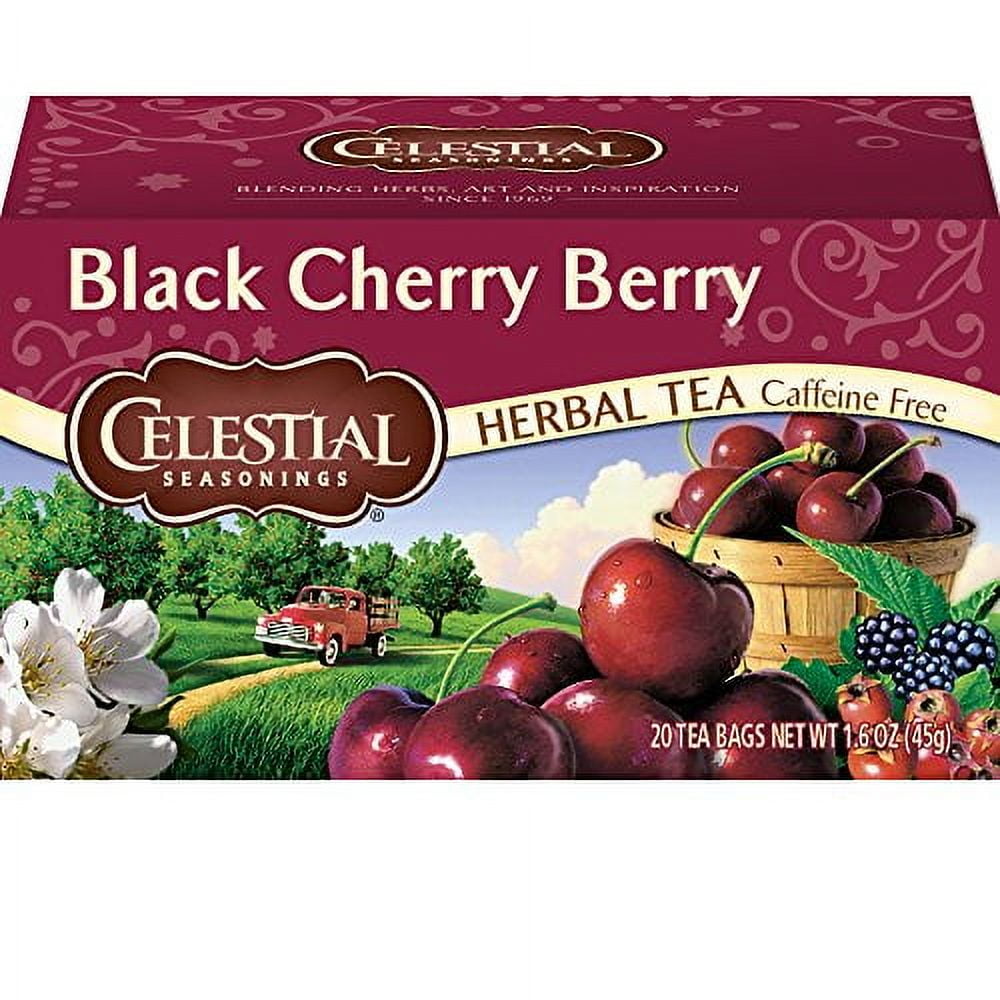 Black Cherry Berry Herbal Tea, 20 Count - Walmart.com