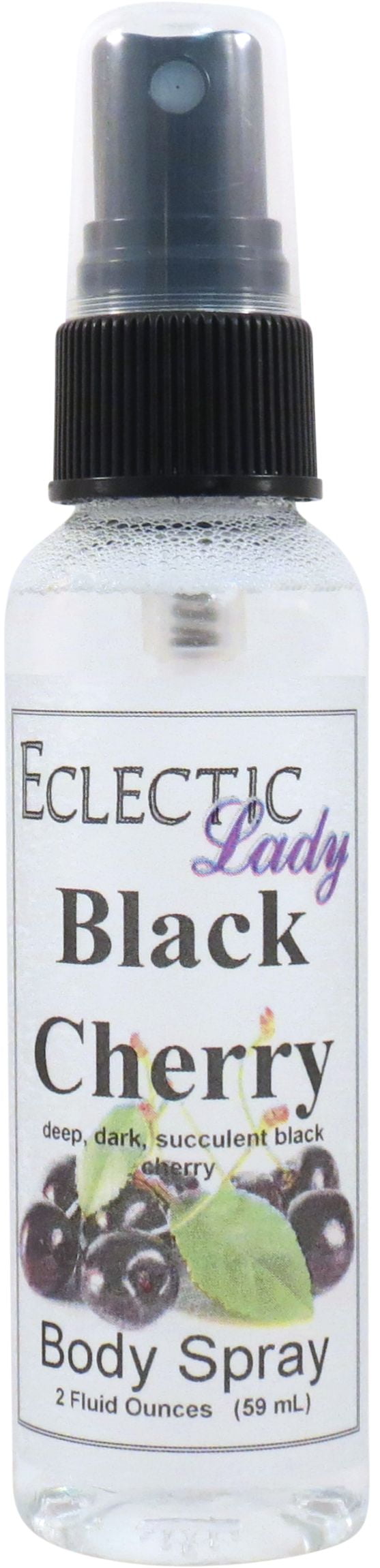 Black Cherry Body Spray, Eclectic Lady, Hydrating Mist, Unisex, 2 oz ...