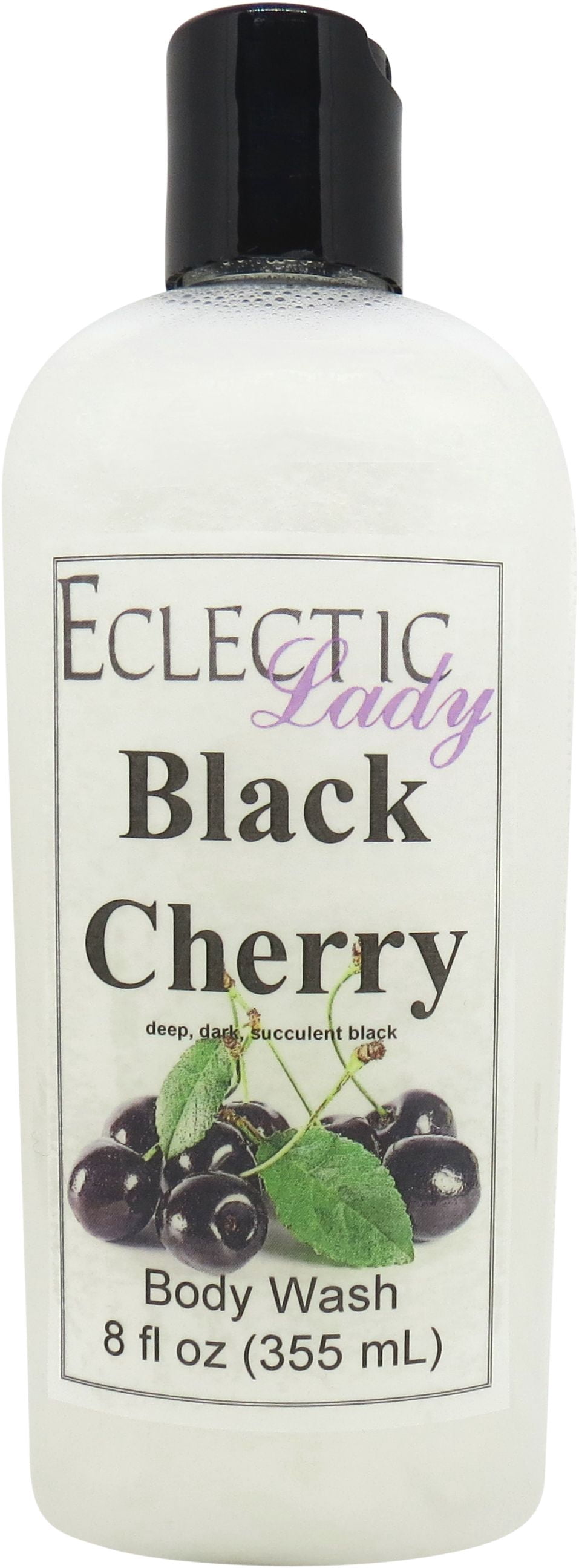Black Cherry Body Wash by Eclectic Lady, Liquid Shower Gel for Women ...