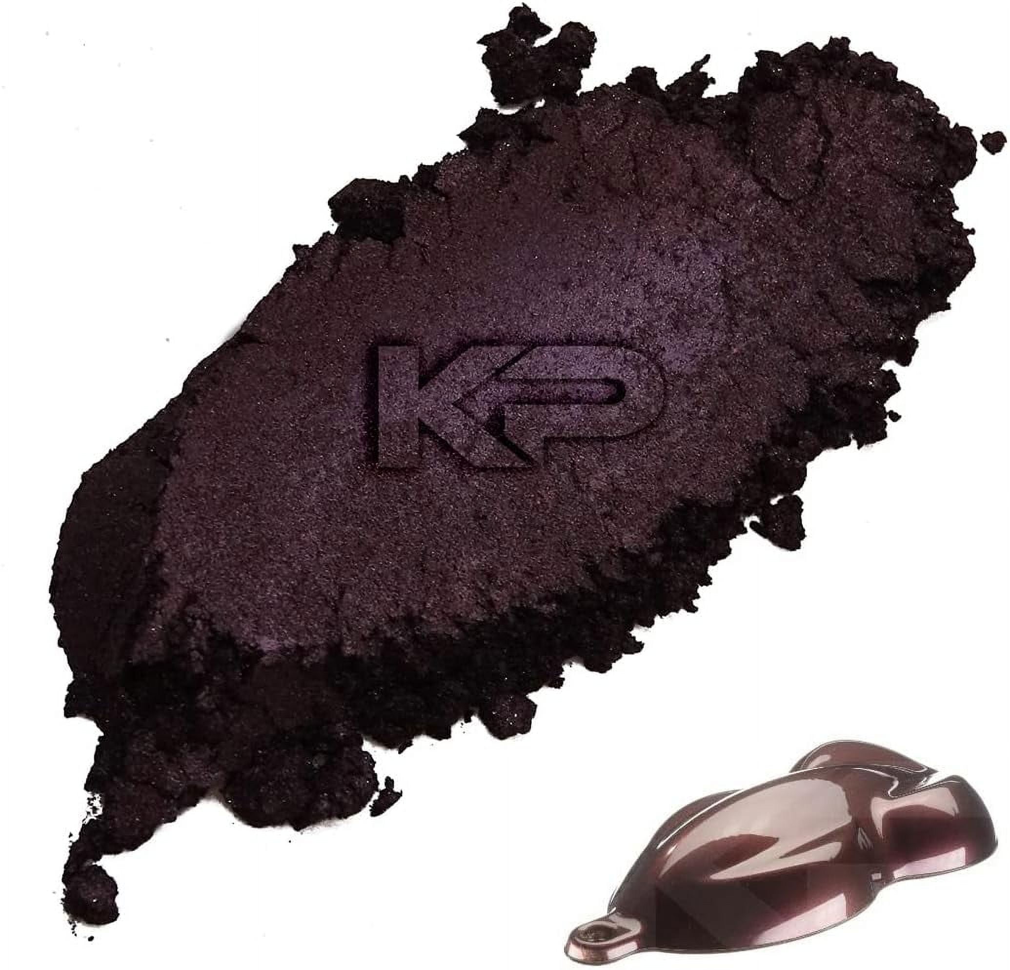Black Cherry Pearlescent 100% Pure Fine Mica Powder - Naturally ...