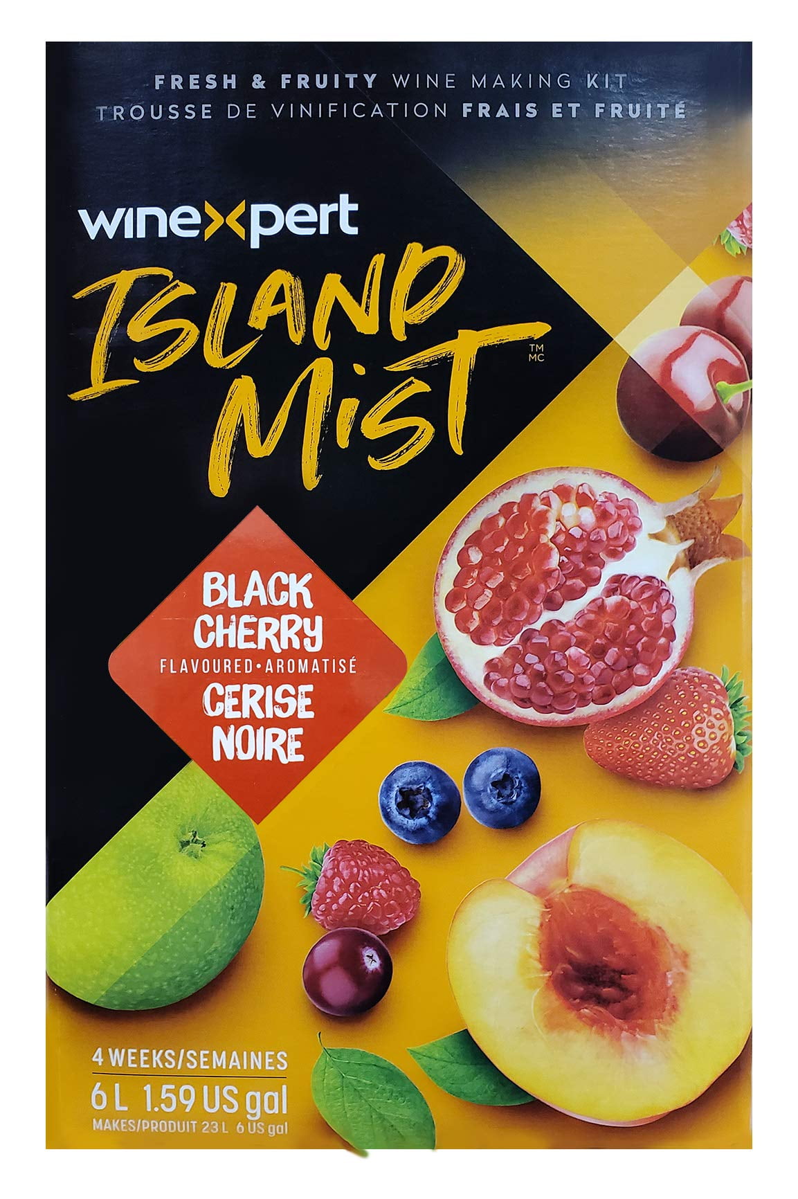 Black Cherry Pinot Noir Kit (Island Mist) Wine Ingredient Kit - Walmart.com