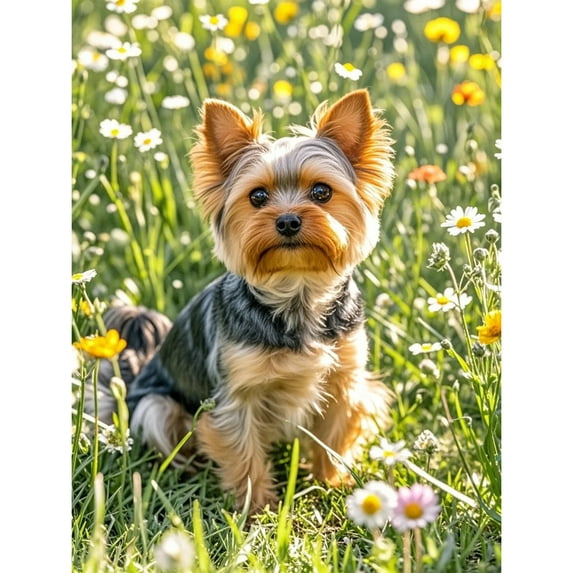 Black Chihuahua Diamond Dots DIY Kits 5D Diamond Art Painting Full ...