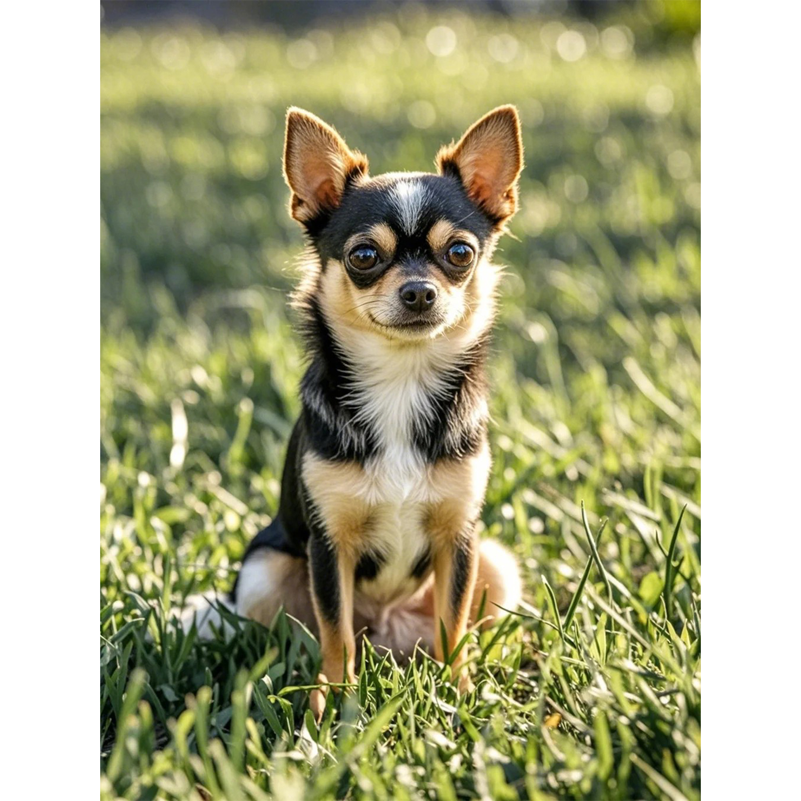 Black Chihuahua Diamond Dots DIY Kits 5D Diamond Art Painting Full ...