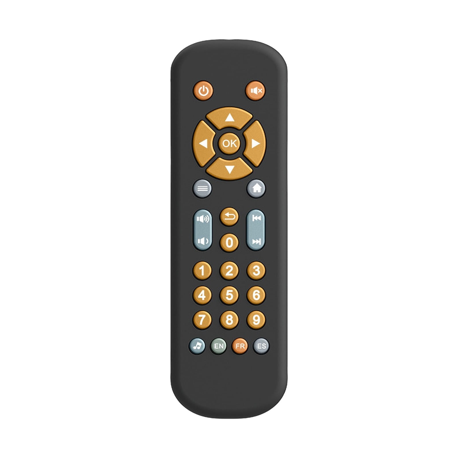 Black Children Tv Remote Control Learning Toy Early Educational Puzzle ...