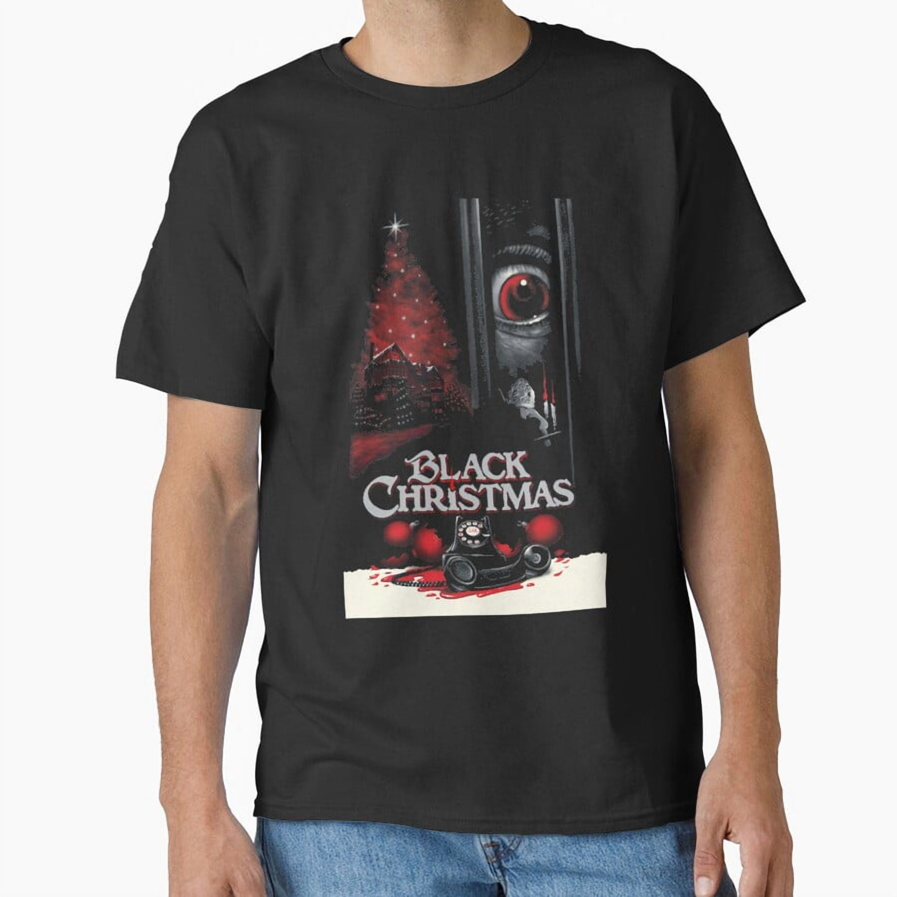 Black Christmas 25th Anniversary H17786 T-Shirt, for Men and Women, Up ...