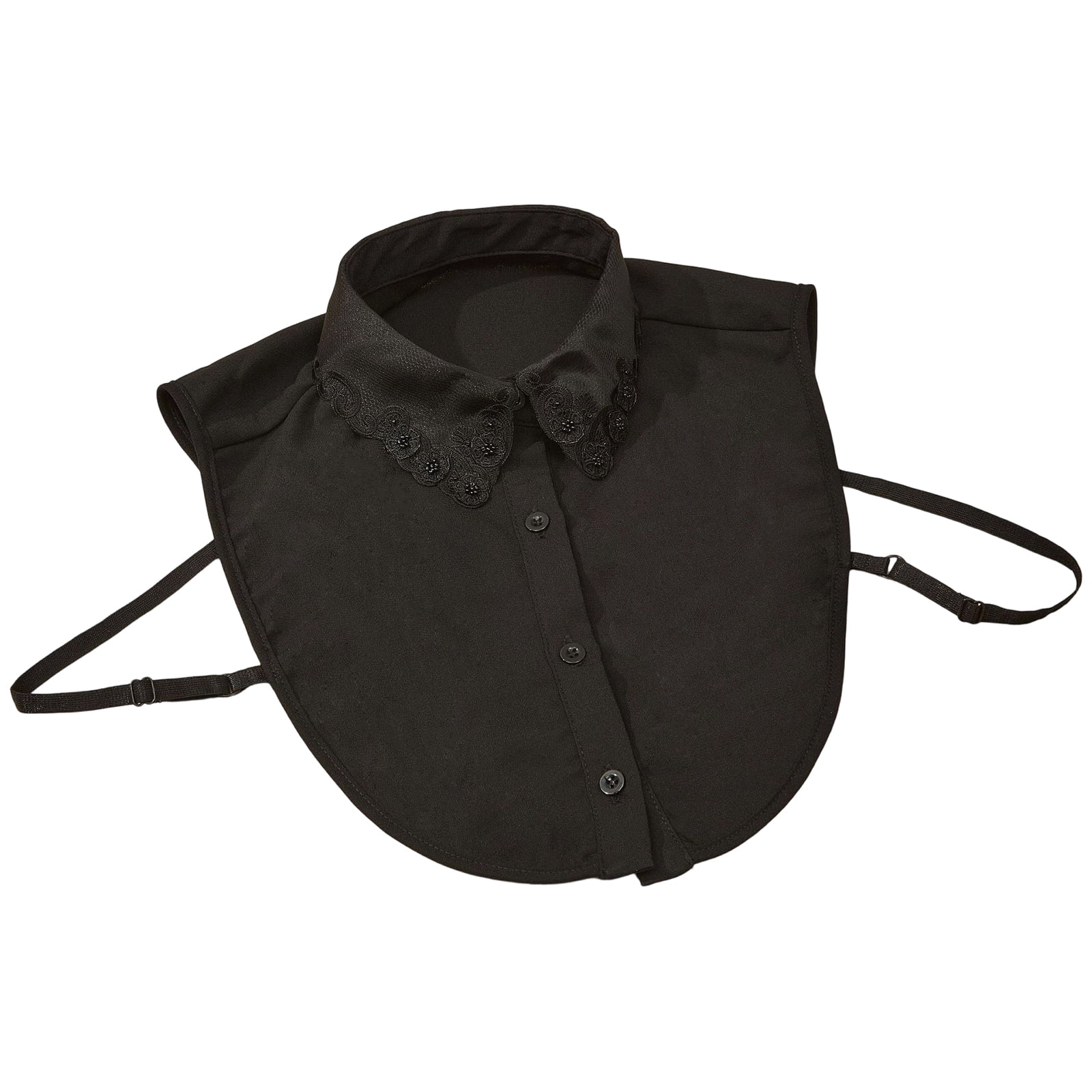 Black Christmas Rhinestone Detachable Collar, Rhinestone Fake Collar ...