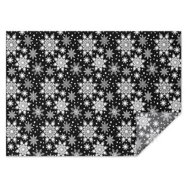 White Christmas Santa and Character Pattern Rectangle Tablecloth 60 ...