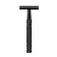 Black Classic Manual Shaver Retro Beard Razor Stainless Steel Double ...