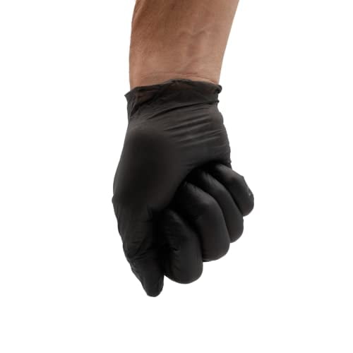Black Cleanguard® Medical Nitrile Exam Gloves, 10 x 100-ct, Disposable ...