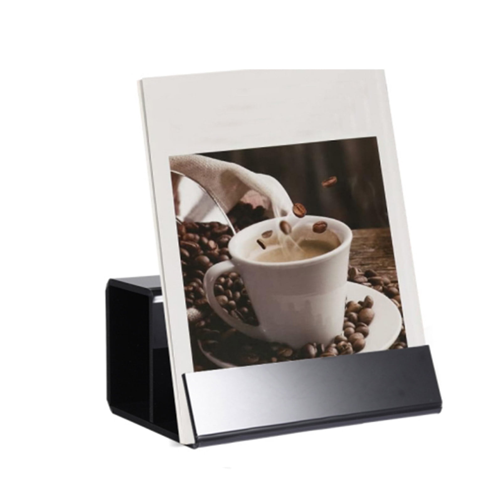 Black Clear Acrylic Album Holder Vinyls Record Bracket Display Stand Record Album Rack for Home ...