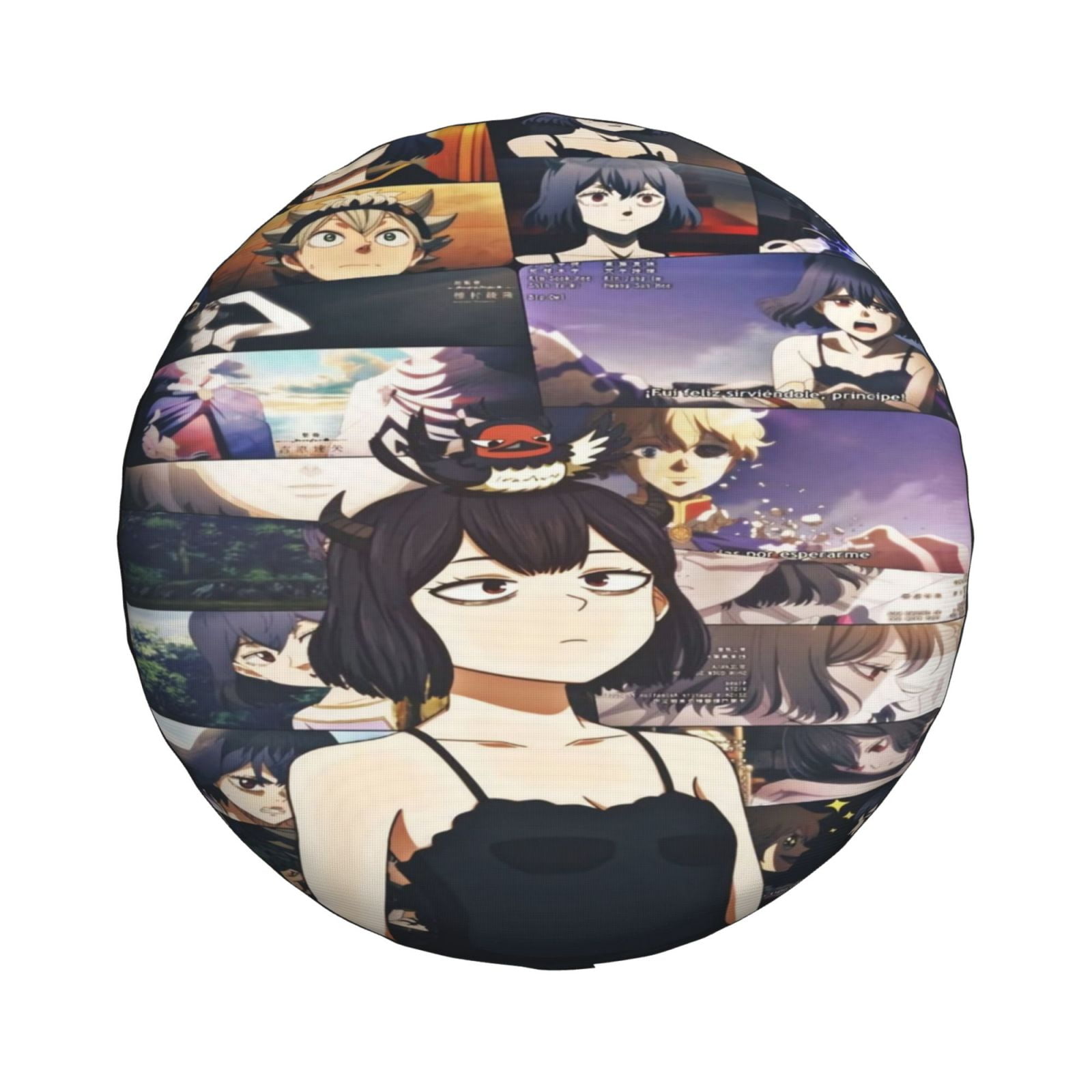 Black Clover Anime Spare tire cover wheels protect General Purpose ...