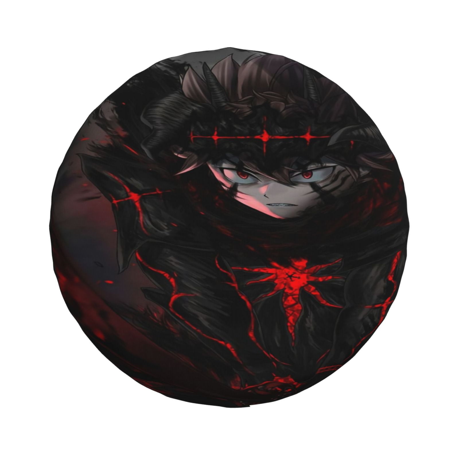 Black Clover Anime Spare tire cover wheels protect General Purpose ...