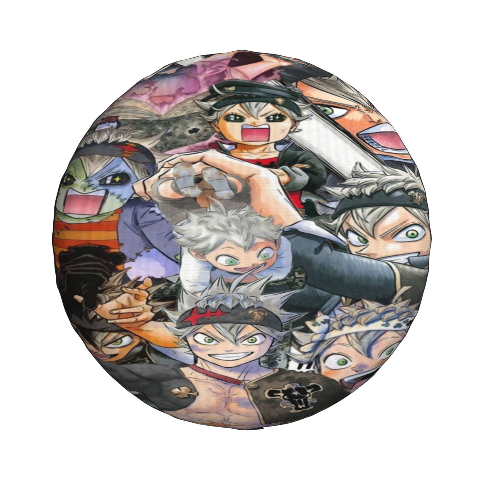 Black Clover Anime Spare tire cover wheels protect General Purpose ...