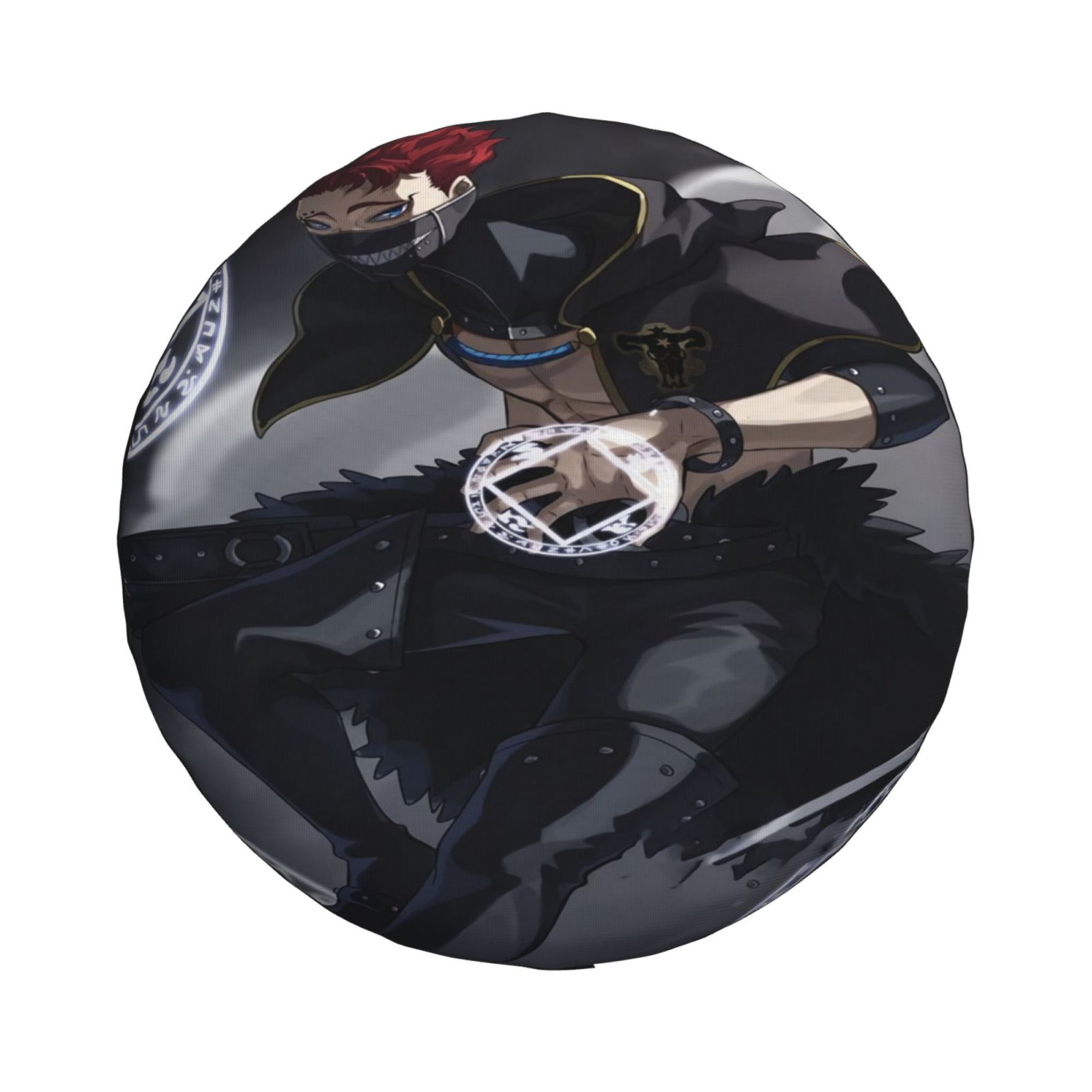 Black Clover Anime Spare tire cover wheels protect General Purpose ...