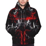 Black Clover Asta Hoodies For Men Hoodie Pullover Long Sleeve Hooded ...