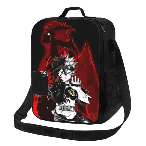 Black Clover Asta Lunch Bag Lunch Box Lightweight Durable Lunch Tote ...