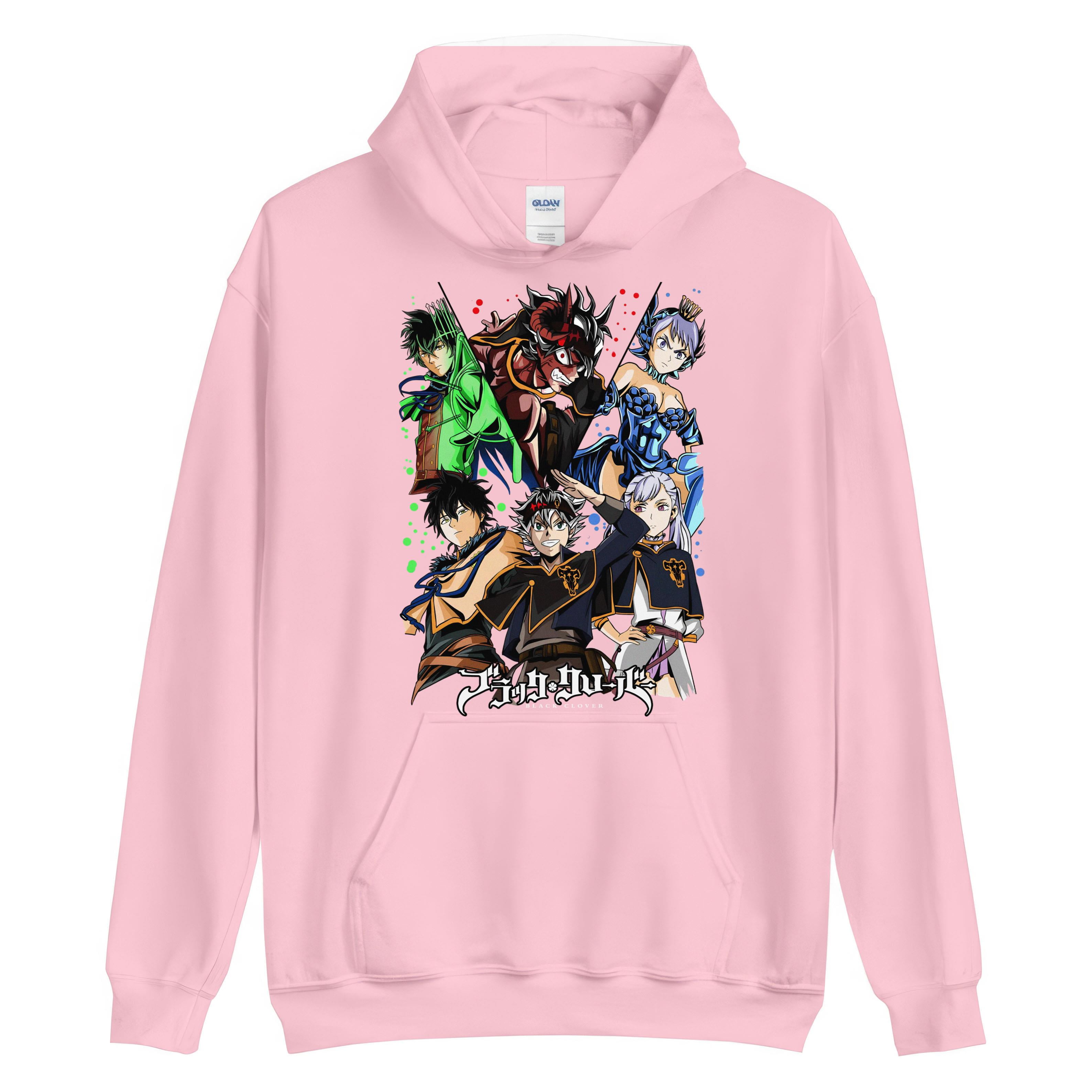 Black Clover Asta Yuno BLACK T-shirt Comic Bull Magic Demon Yami An.im ...