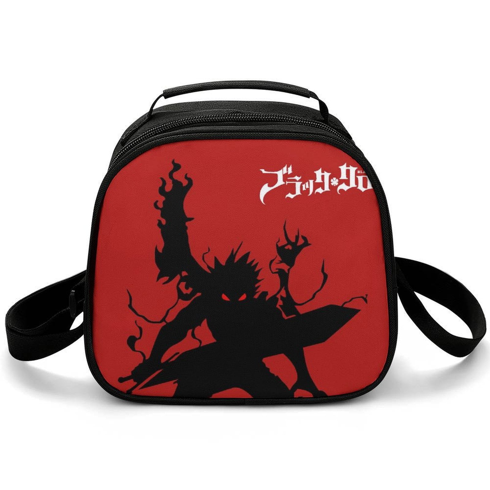Black Clover Insulated Lunch Bag Portable Lunch Box Reusable Therma ...