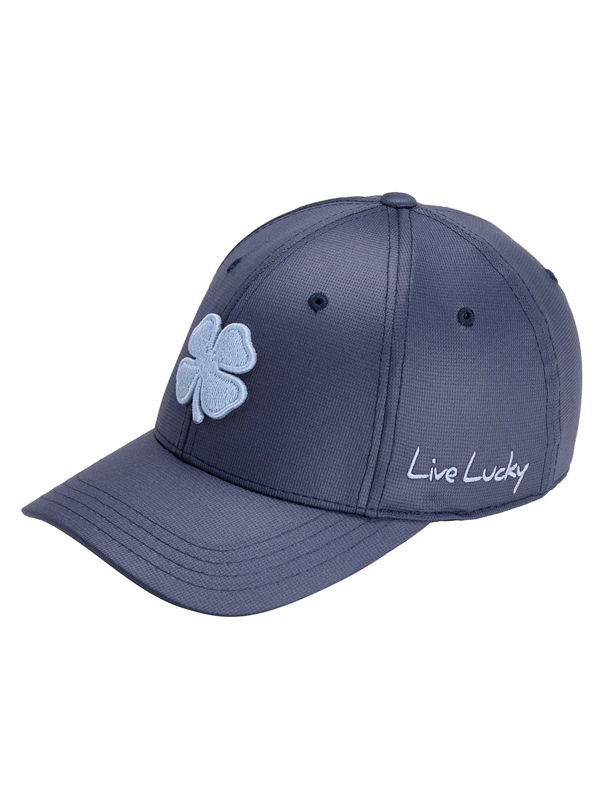 Black Clover Spring Luck H20 Fitted Golf Hat, Small/Medium Navy/Gray ...