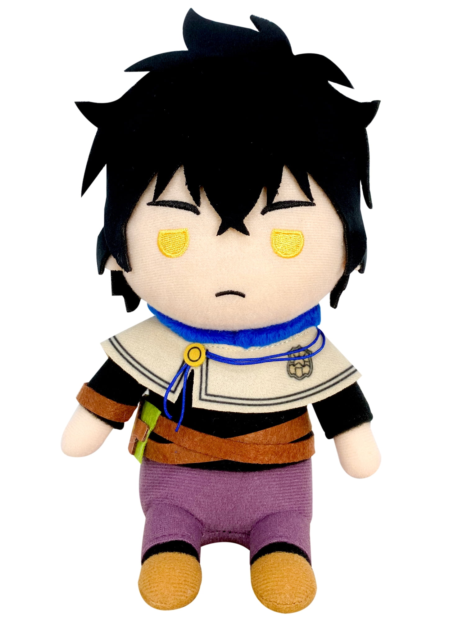 Black Clover - Yuno Sitting Pose Plush 6"H - Walmart.com
